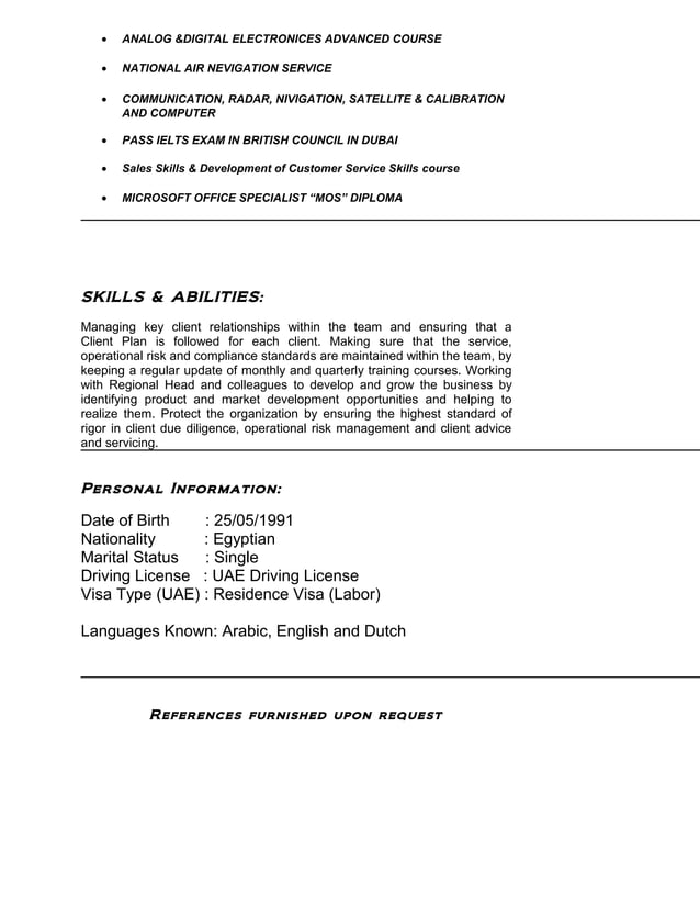 Habiba Alaa Cv | PDF