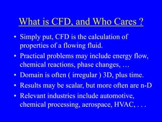 CFD Aeronautical notes on fundamental concepts | PPT