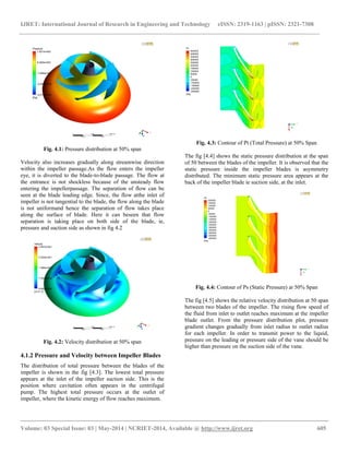 Cfd analysis of mixed flow impeller | PDF