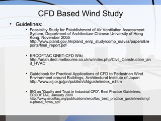 CFD Apps: Presentation of the Urban Wind Study App | PPT