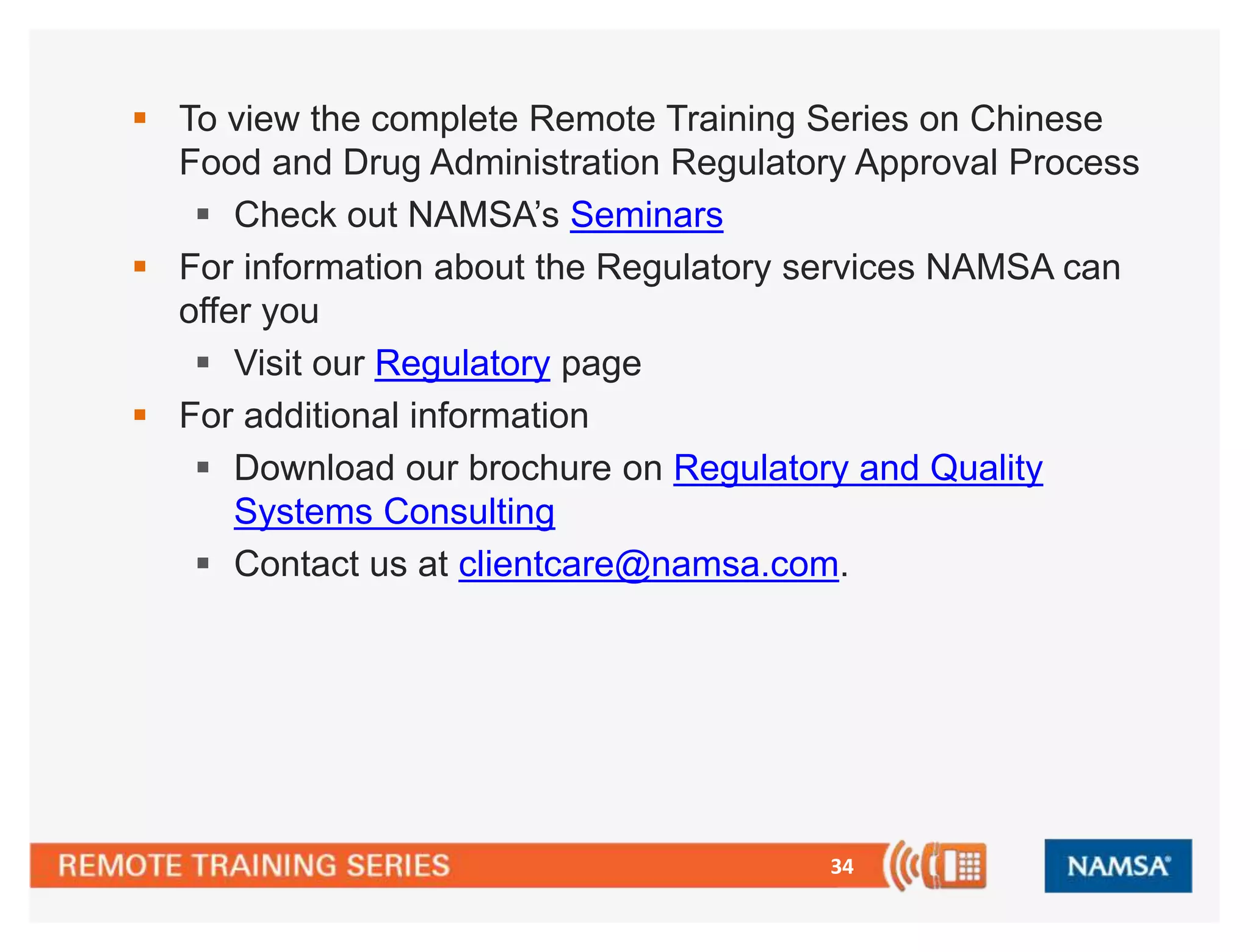 Chinese Food and Drug Administration (CFDA) Regulatory Approval Process: Medical Device Market ...