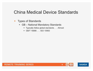 Chinese Food and Drug Administration (CFDA) Regulatory Approval Process: Medical Device Market ...