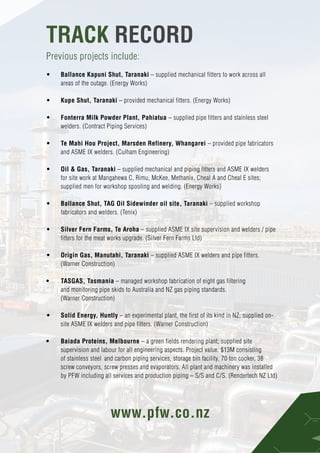 PFW Pro-Fit & Weld E-Brochure | PDF