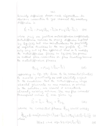 Cfd ch08 continuity equations | PDF