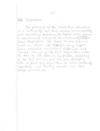 Cfd ch08 continuity equations | PDF