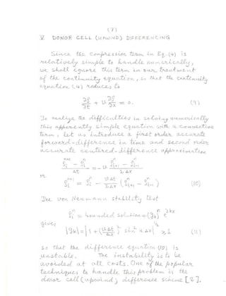 Cfd ch08 continuity equations | PDF