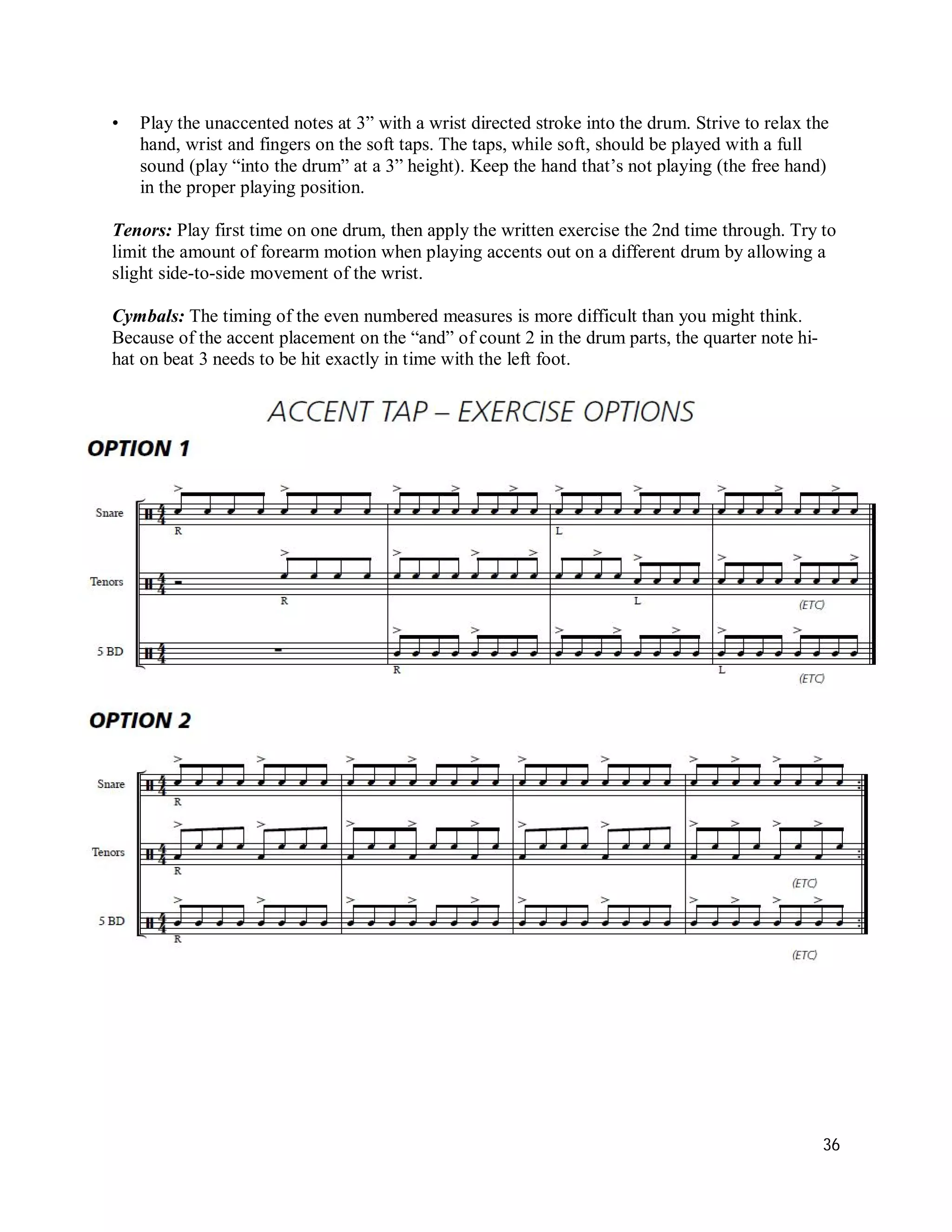 CF Drum Corp drumbook | PDF