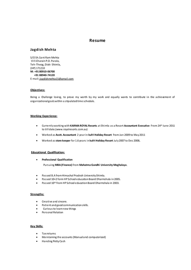 Updated resume | DOCX