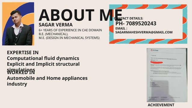 SAGAR VERMA CFD SIMULATION INTRODUCTION 1 | PPTX