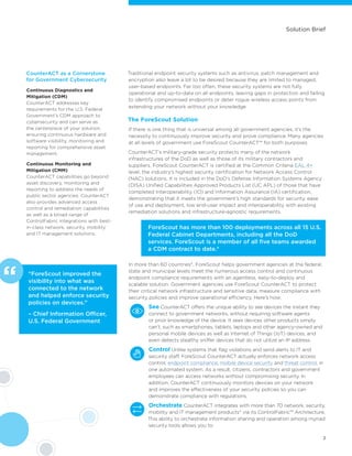 Government-ForeScout-Solution-Brief | PDF