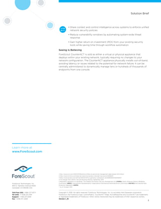 Government-ForeScout-Solution-Brief | PDF