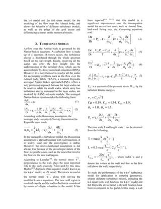 cfd ahmed body | PDF