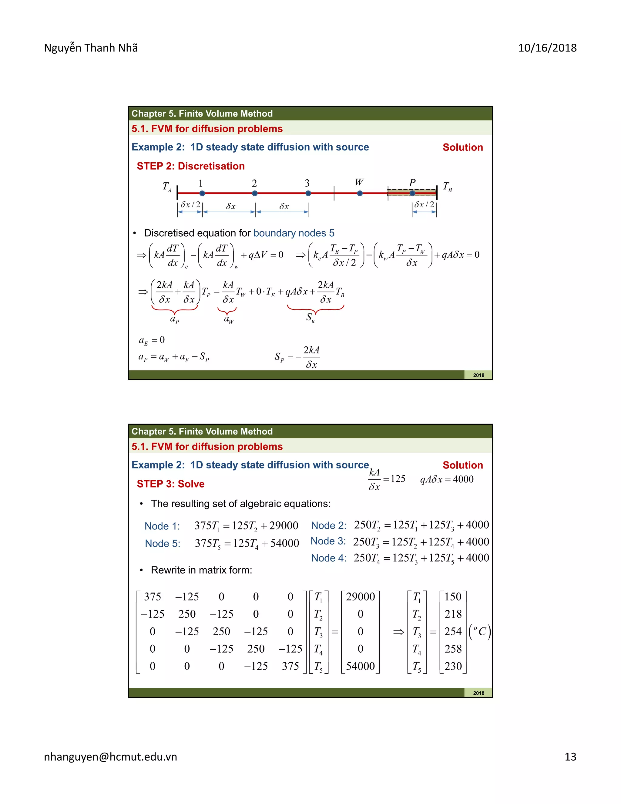 Finite Volume Method Pdf Physics Science