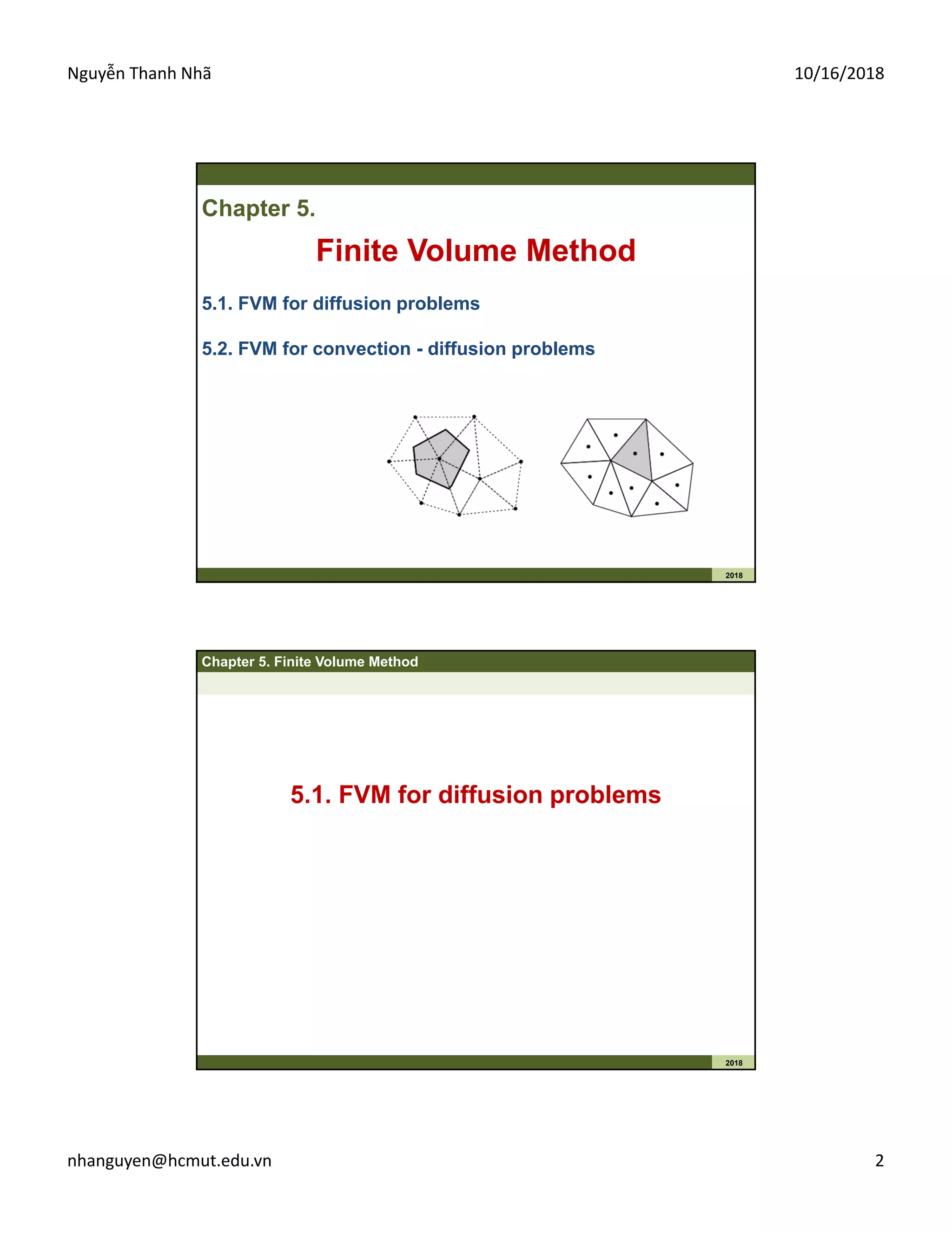 Finite Volume Method Pdf Physics Science