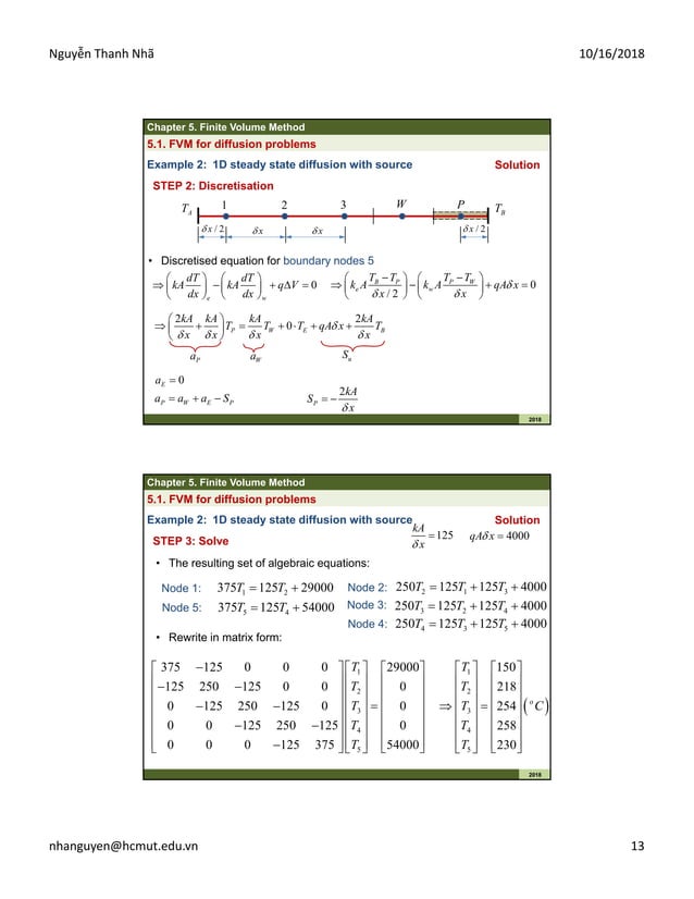Finite Volume Method Pdf Physics Science