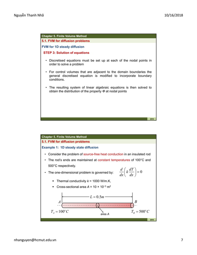 Finite Volume Method Pdf Physics Science