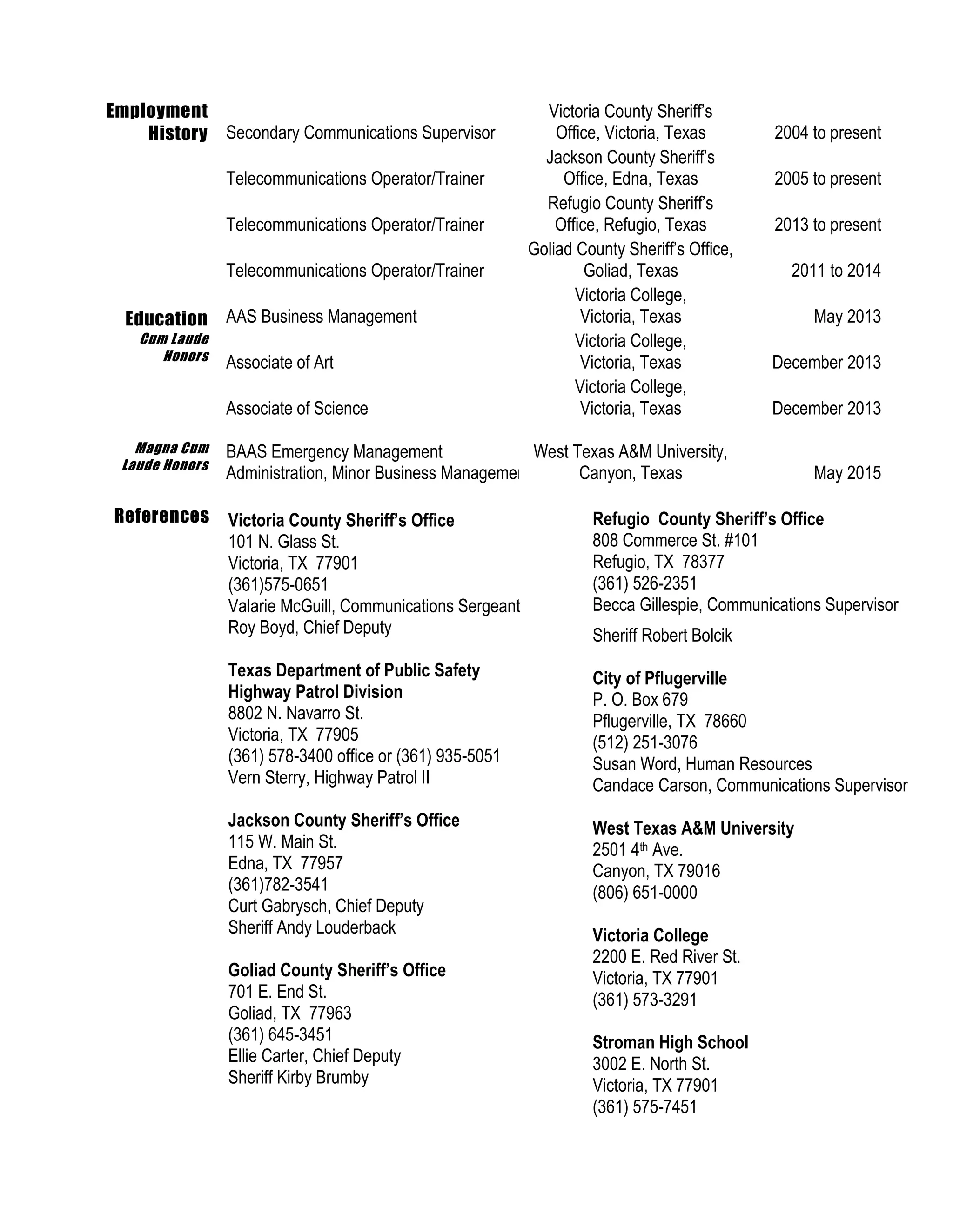 Christy Bear Resume 2015 PDF | PDF