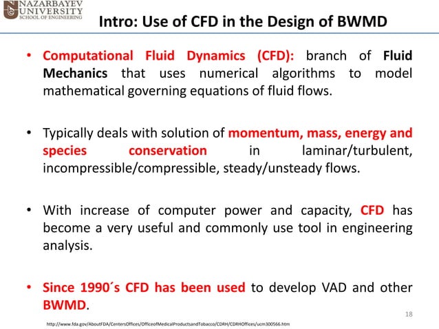 CFD Modeling of Hemolysis in Medical Devices used in the Treatment of Cardiovascular Disease ...