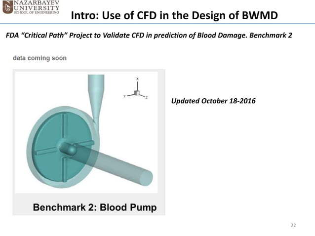 CFD Modeling of Hemolysis in Medical Devices used in the Treatment of Cardiovascular Disease ...