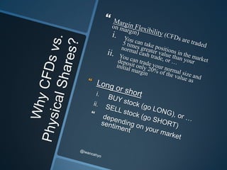 CFDs; how to works | PPT