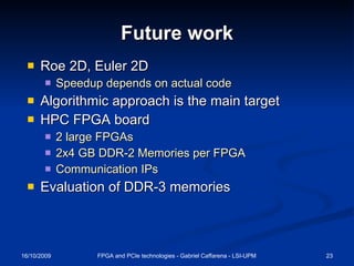 CFD and FPGAs | PPT