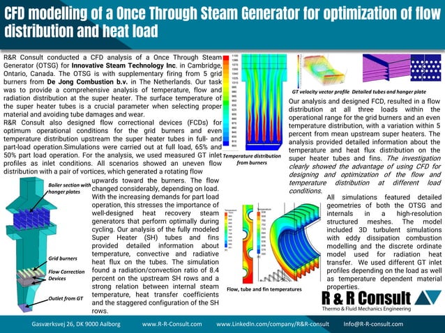 Cfd Modelling Of A Once Through Steam Generator For Optimization Of Flow Distribution And Heat