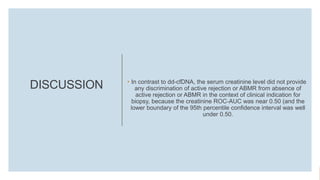 Donor-derived cell-free DNA(dd-cfDNA), Moh'd sharshir | PPTX