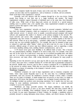 Computer Fundamentals | PDF