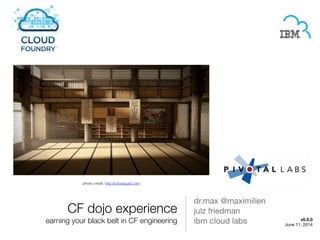 The Pivotal Engineering Dojo: Earning Your Black Belt in Cloud Foundry ...