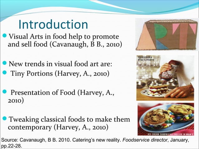 The Importance of Visual Art in Food | PPT