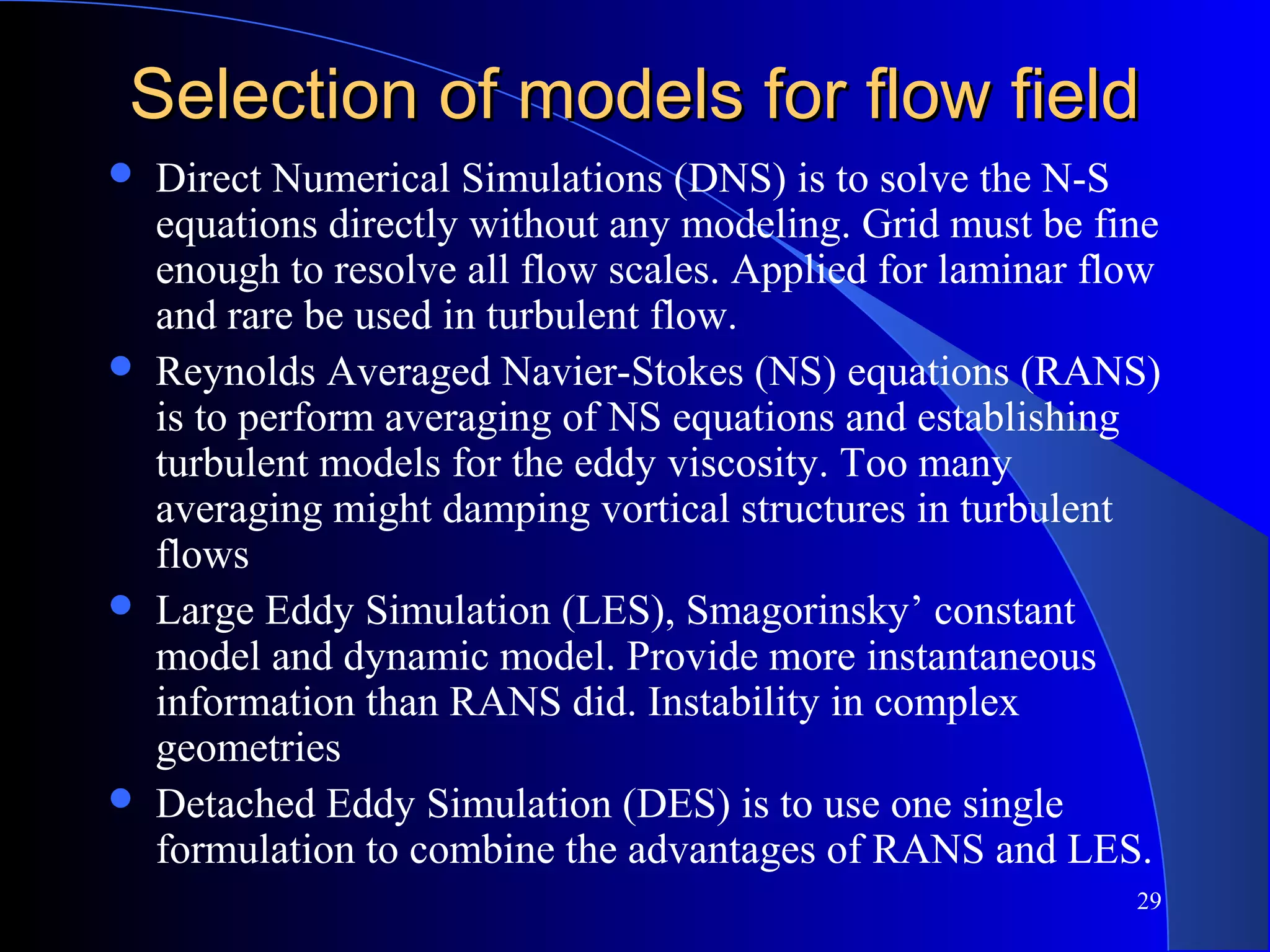 Introduction To Computational Fluid Dynamics Cfd Ppt Physics Science