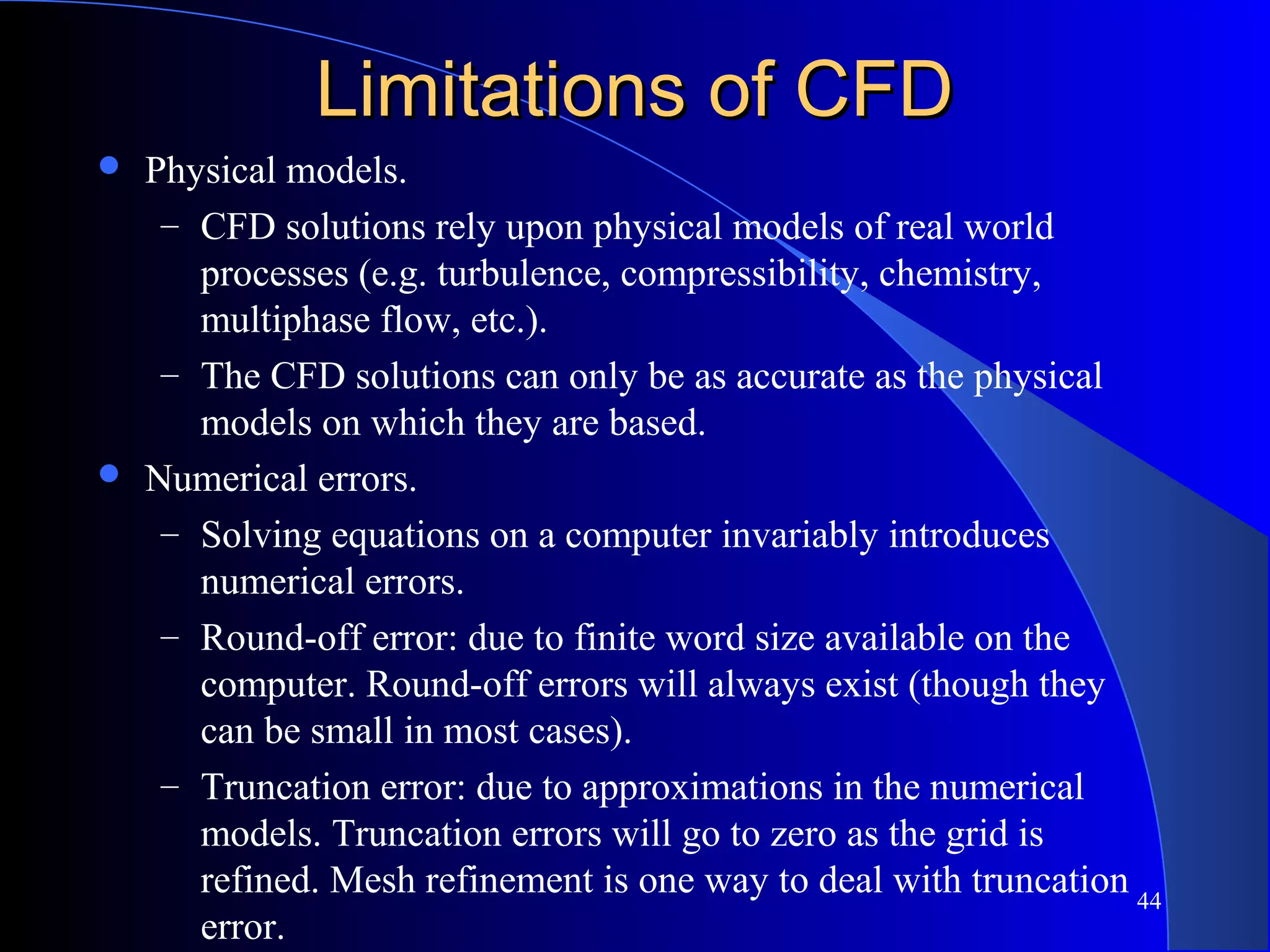 Introduction to Computational Fluid Dynamics (CFD) | PPT