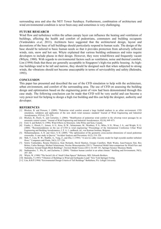CFD simulation for predicting the wind effect on the high rise building ...
