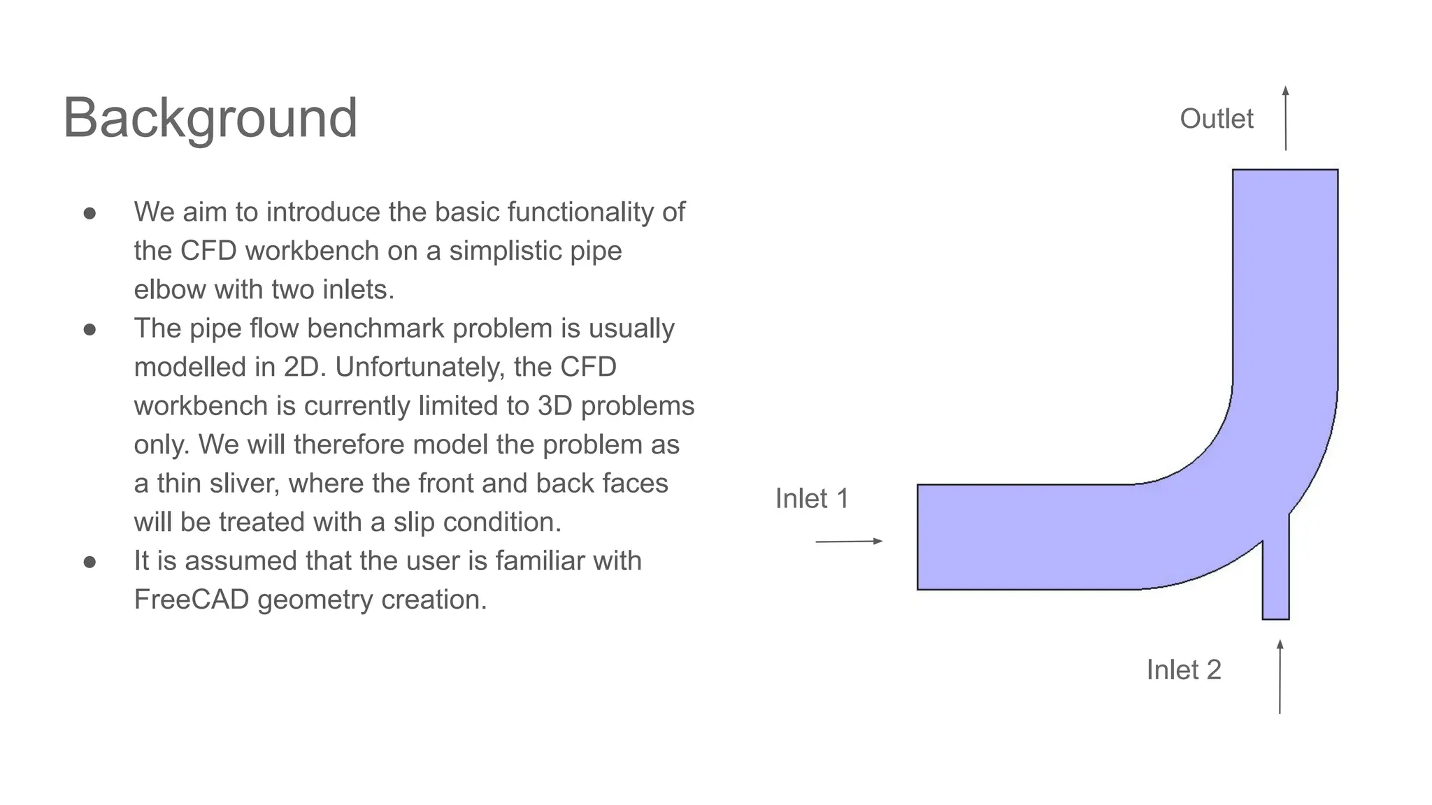 CFD Tutorial 1 freeCAD Computational Fluid Dynamics | PDF