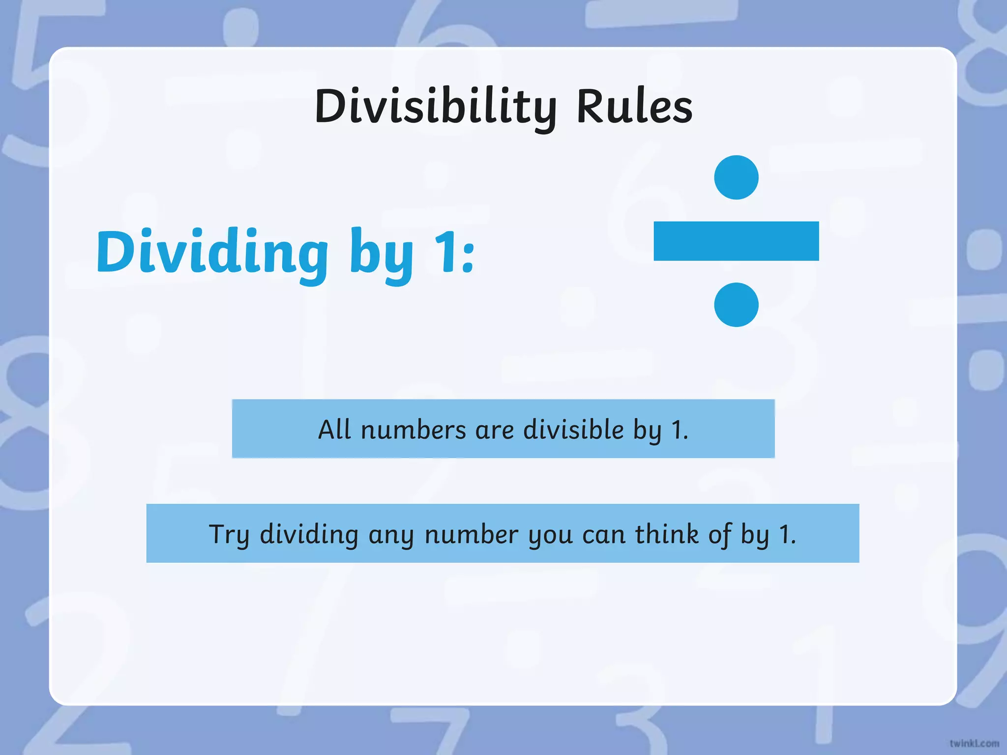 Divisibility | PPT