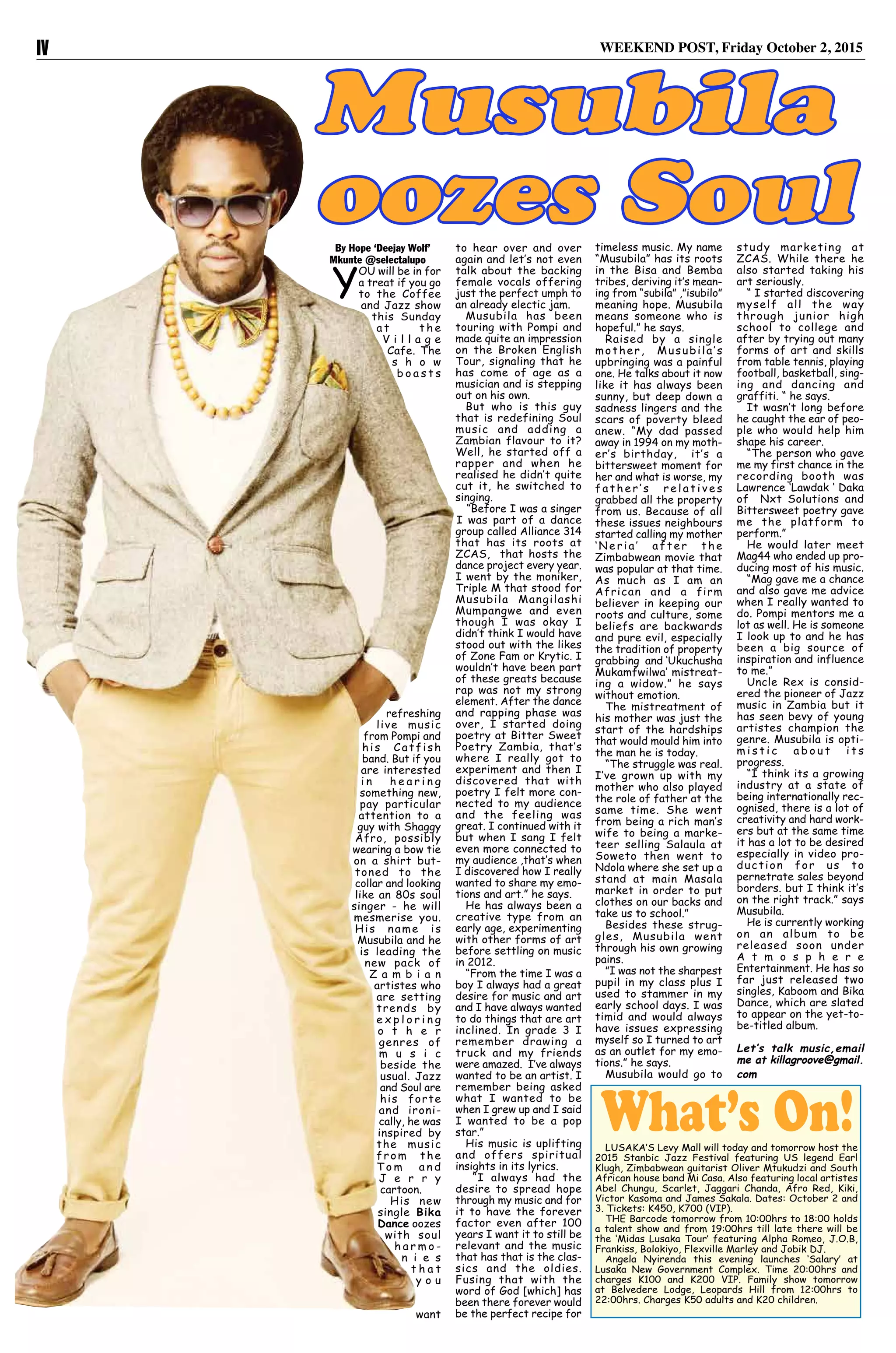 Musubila Music Feature article | PDF