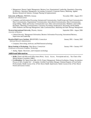 John Resume 10072015 | DOCX