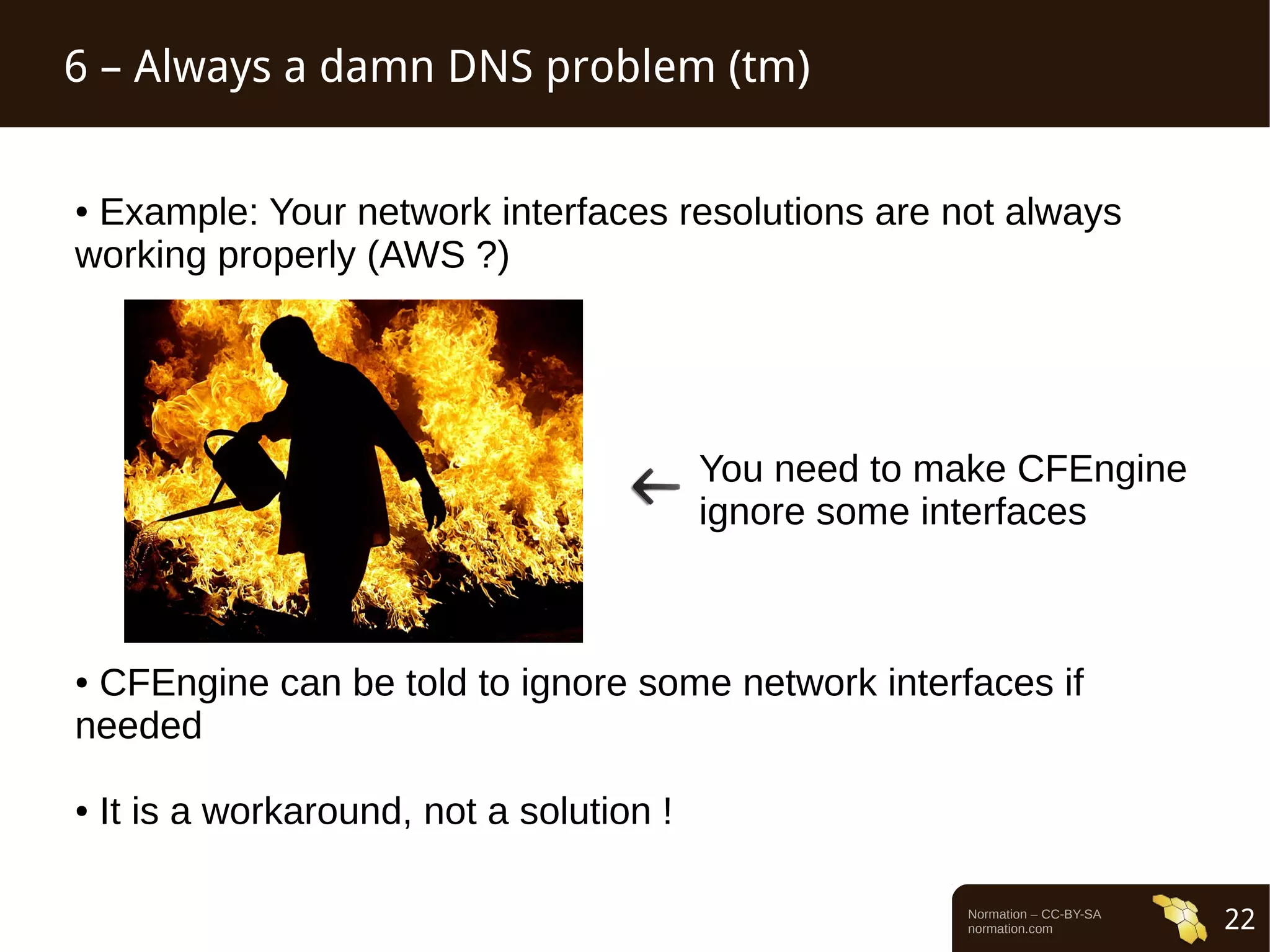 CFEngine, 4 years later | PPT