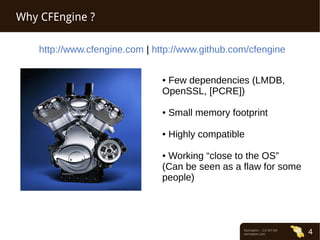CFEngine, 4 years later | PPT