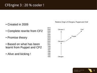 CFEngine, 4 years later | PPT