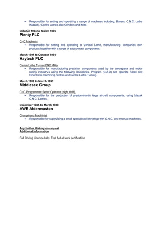 Locke Bryan CV3 latest version | PDF