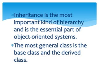 abitha-pds inheritance presentation | PPTX | Programming Languages | Computing