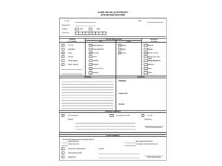 Site Instruction Provision | PPT