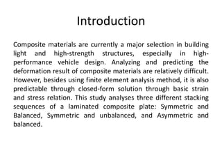 Presentation-Prdection of Composite Materials | PPTX
