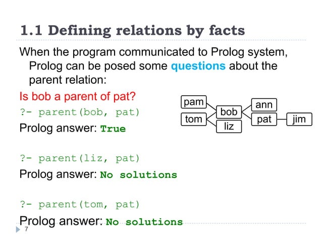 Overview prolog | PPT
