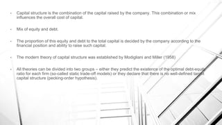 Capital Structure analysis of Tata Motors | PPTX
