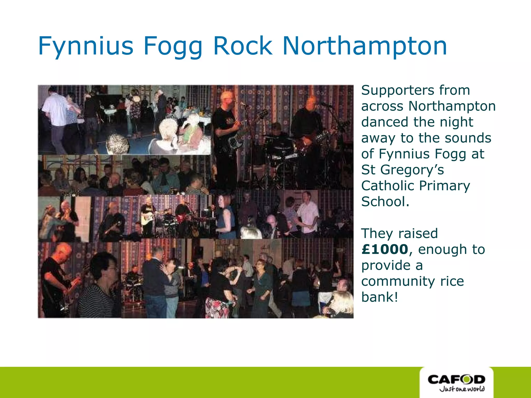 CAFOD Fundraising Stories | PPT