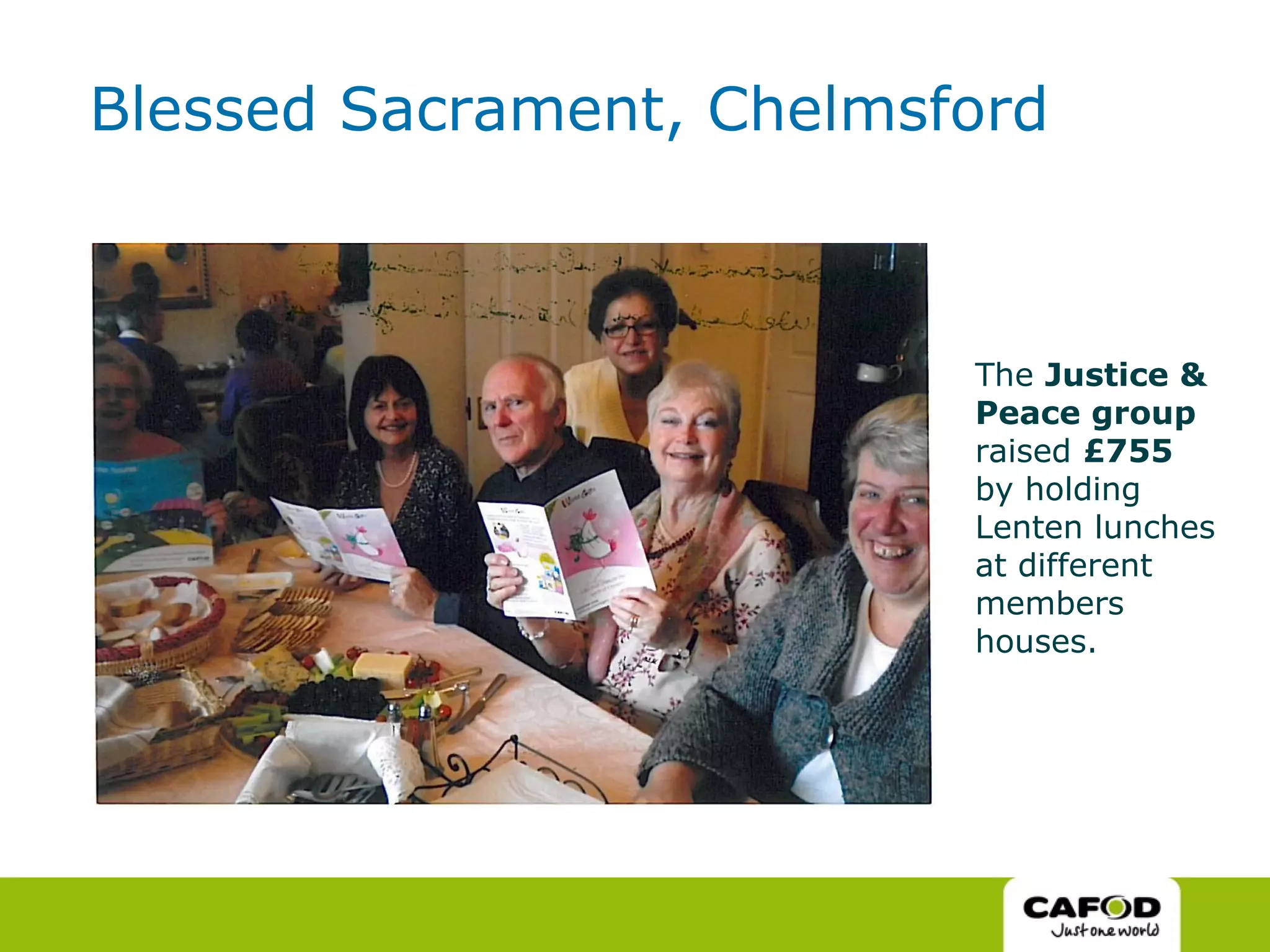 CAFOD Fundraising Stories | PPT