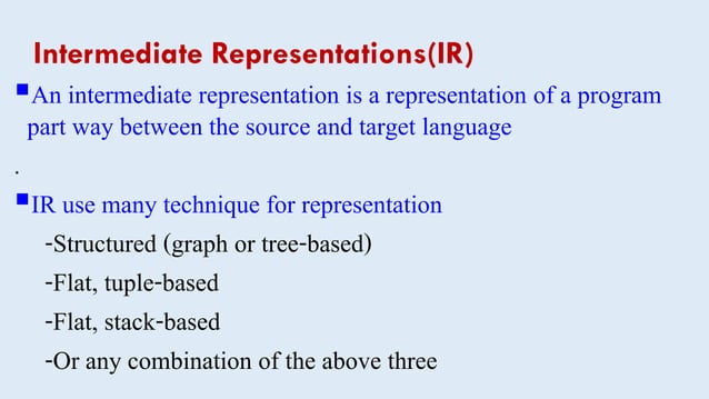 Control Flow Graphs | PPT