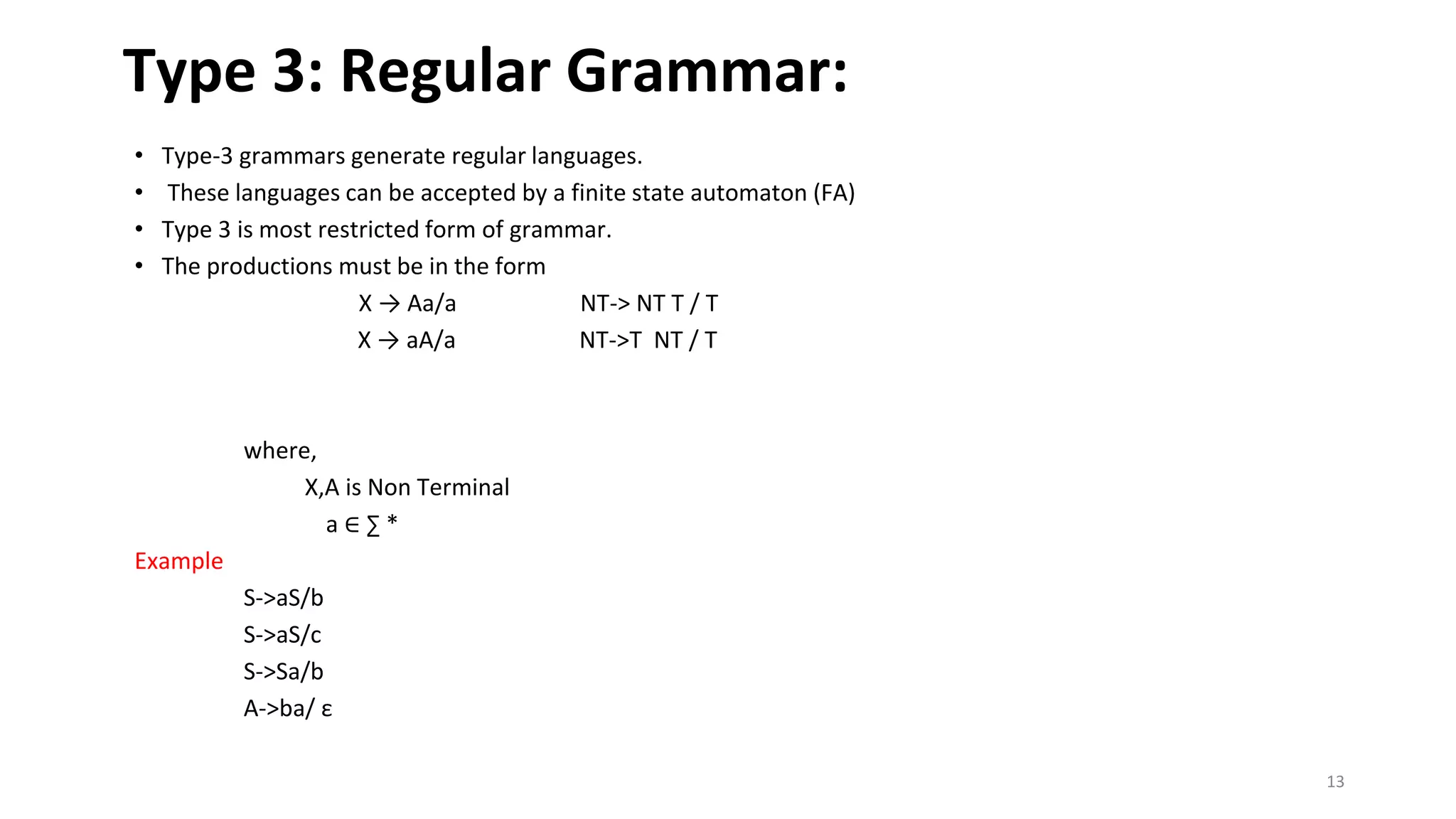 Automata theory - CFG and normal forms | PPTX